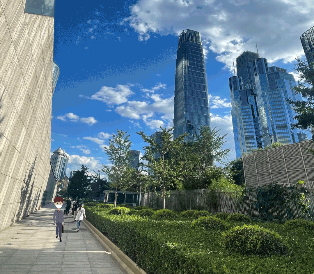 A Set of GIFs Take You into the Open, Dynamic, and Green Chaoyang District